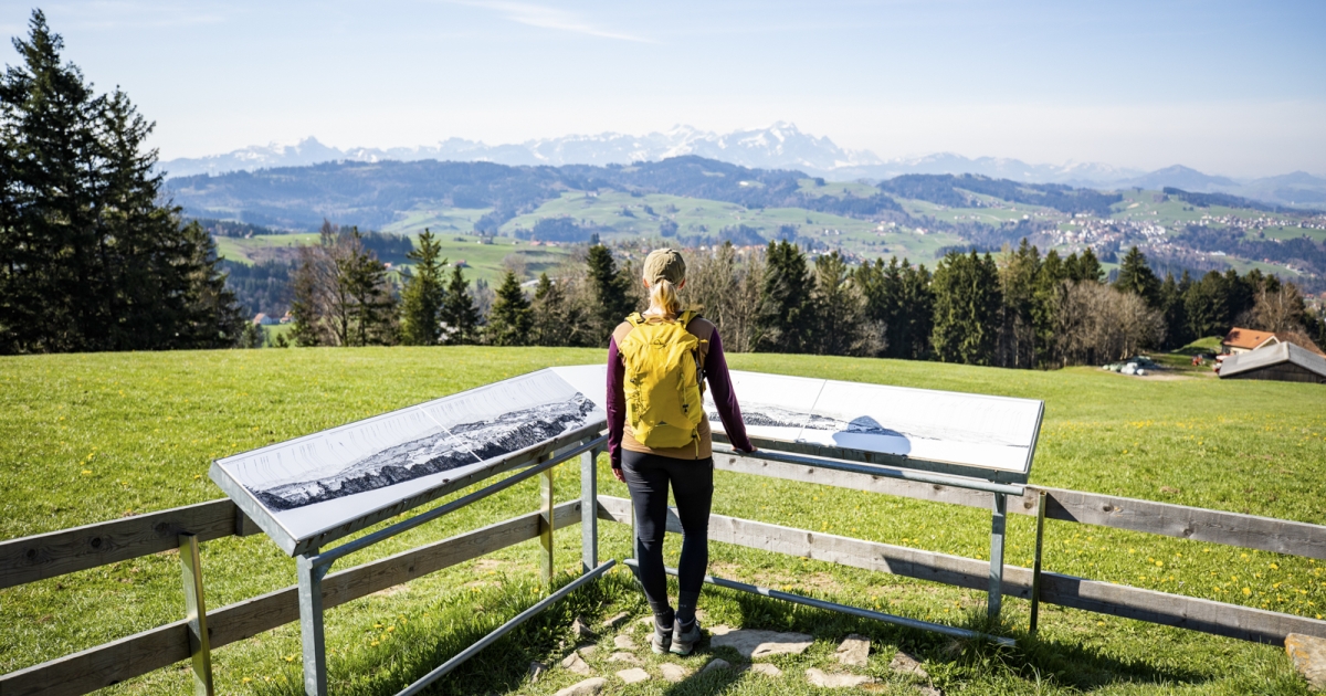 Unterwegs zwischen Bodensee und Säntis