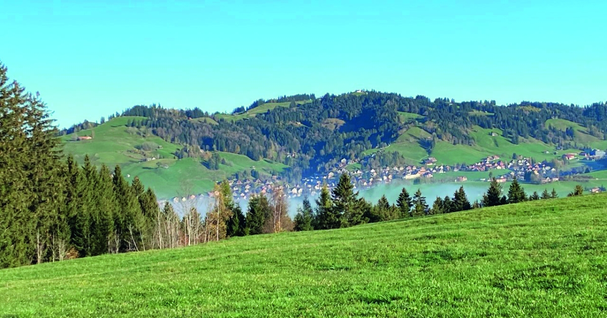 Über den Hirschberg nach Appenzell