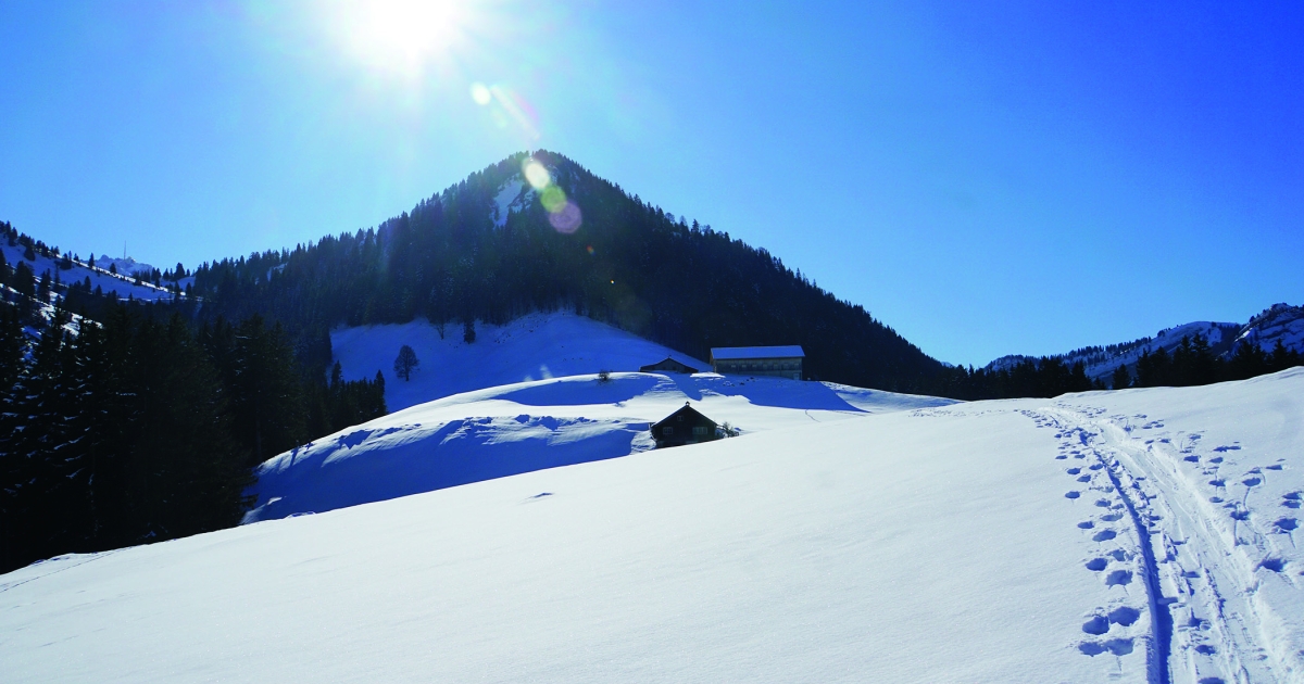 Winterwanderung - Hoch über Urnäsch