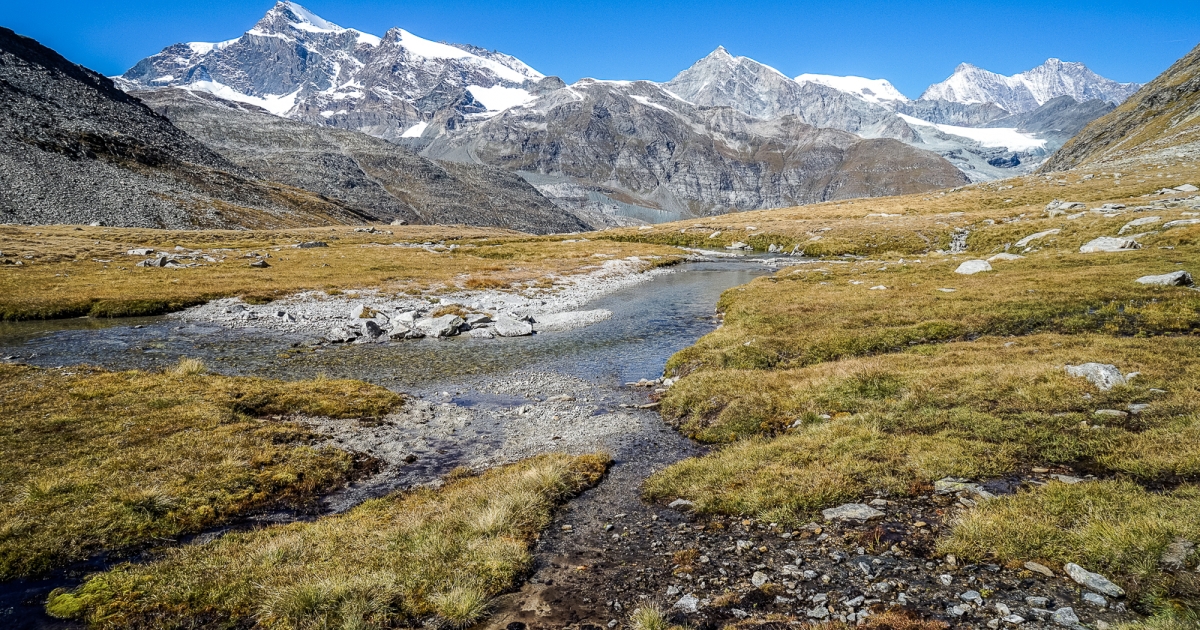 Urtümliche Natur südlich von Saas-Almagell