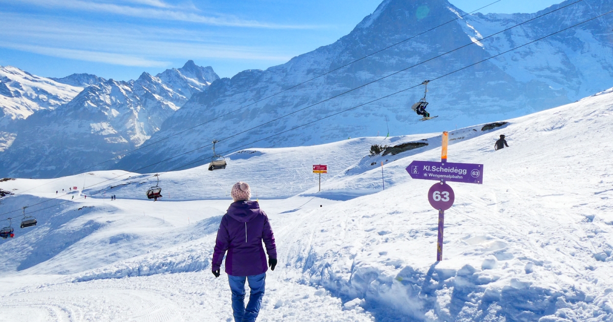 Dem Eiger entgegenwandern