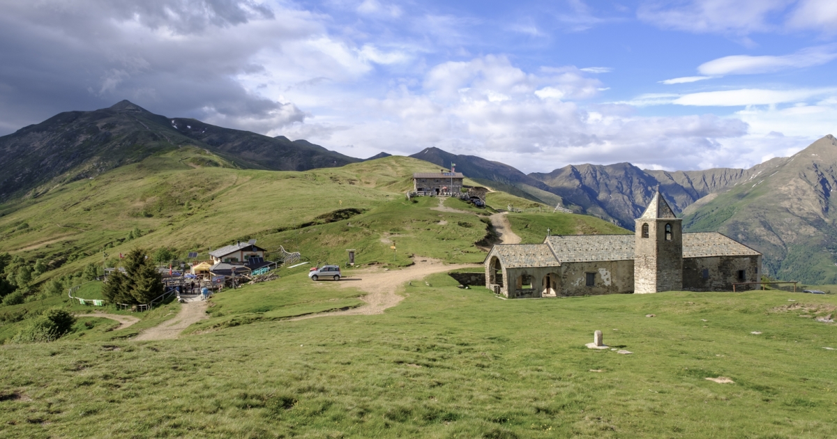 Einfache Gratroute über dem Val Colla