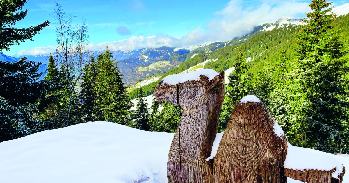 Was die Zwerge im Winter tun • Schweizer Wanderwege