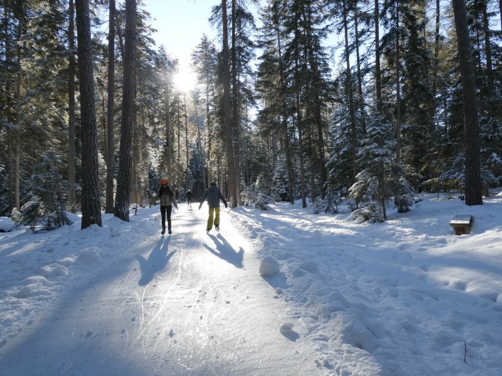 Eislaufen ist mehr als Kreislaufen: Eiswanderwege im Engadin ...