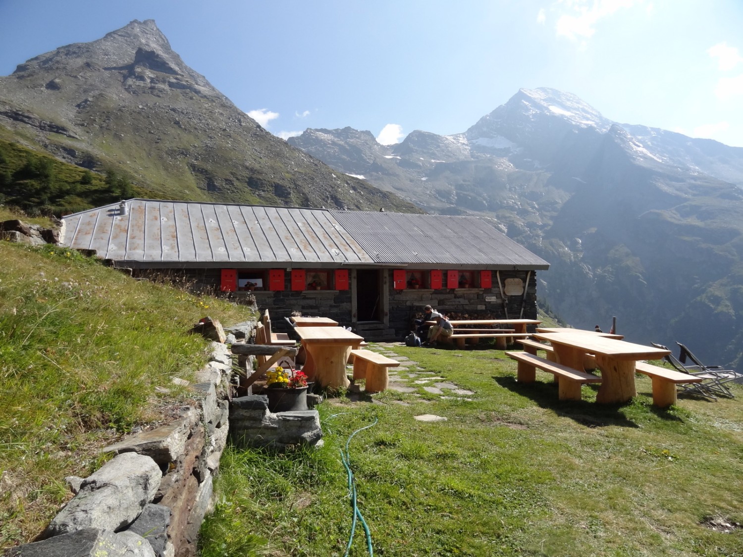 Séjour / Aufenthalt 7 : Massif du Simplon - cabane Bortel Hütte