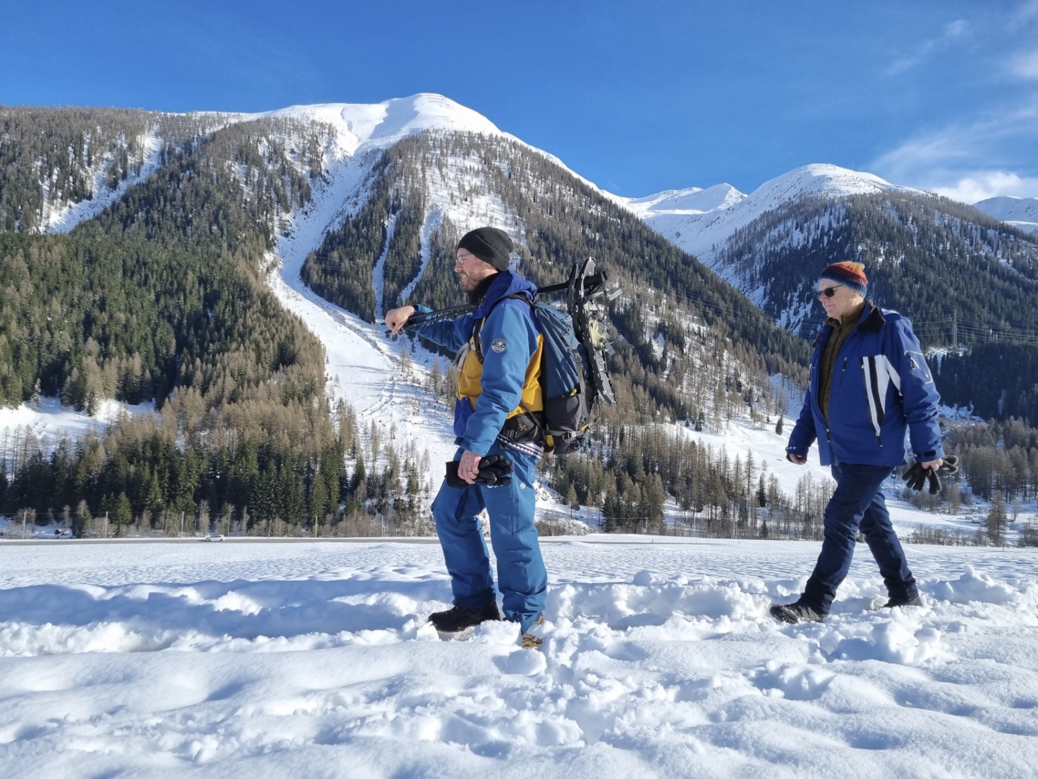 Schlaufe durch die Gommer Talsohle