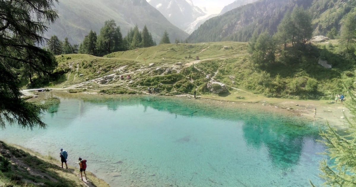 R 47 : Arolla - Cabane des Aiguilles Rouges - Lac Bleu - La Gouille