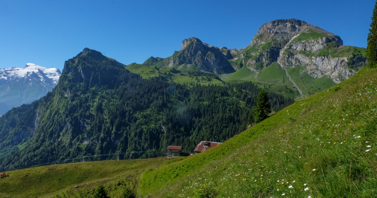 Dem Titlis entgegen im Engelbergertal