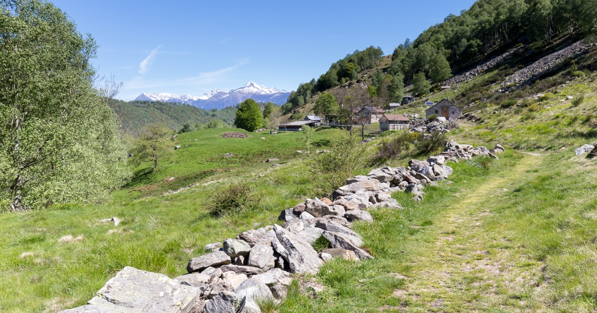 Im Tal des Vedeggio nach Tesserete