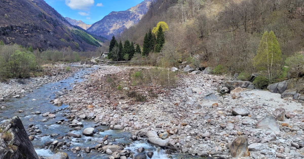 Verzascatal - dem wilden Fluss entlang (TI)
