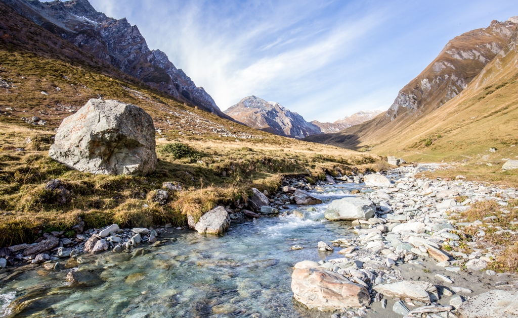 Spektakuläre Höhenwanderung durchs Bergell
