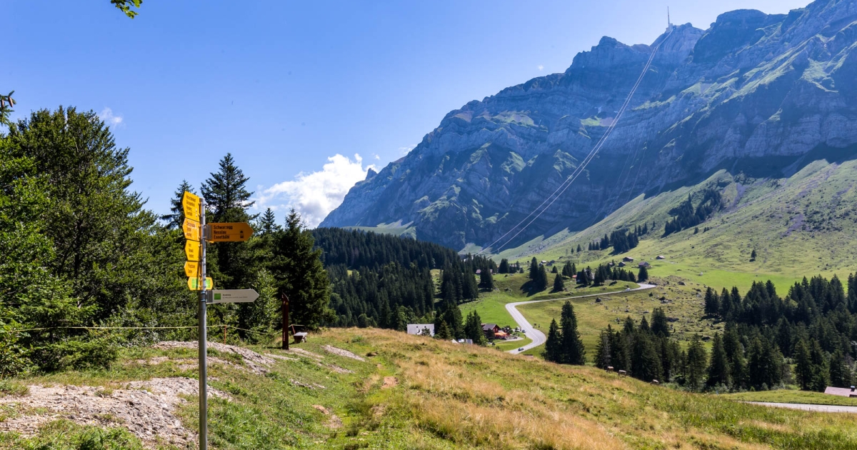 Durchs Ofenloch auf die Schwägalp AR
