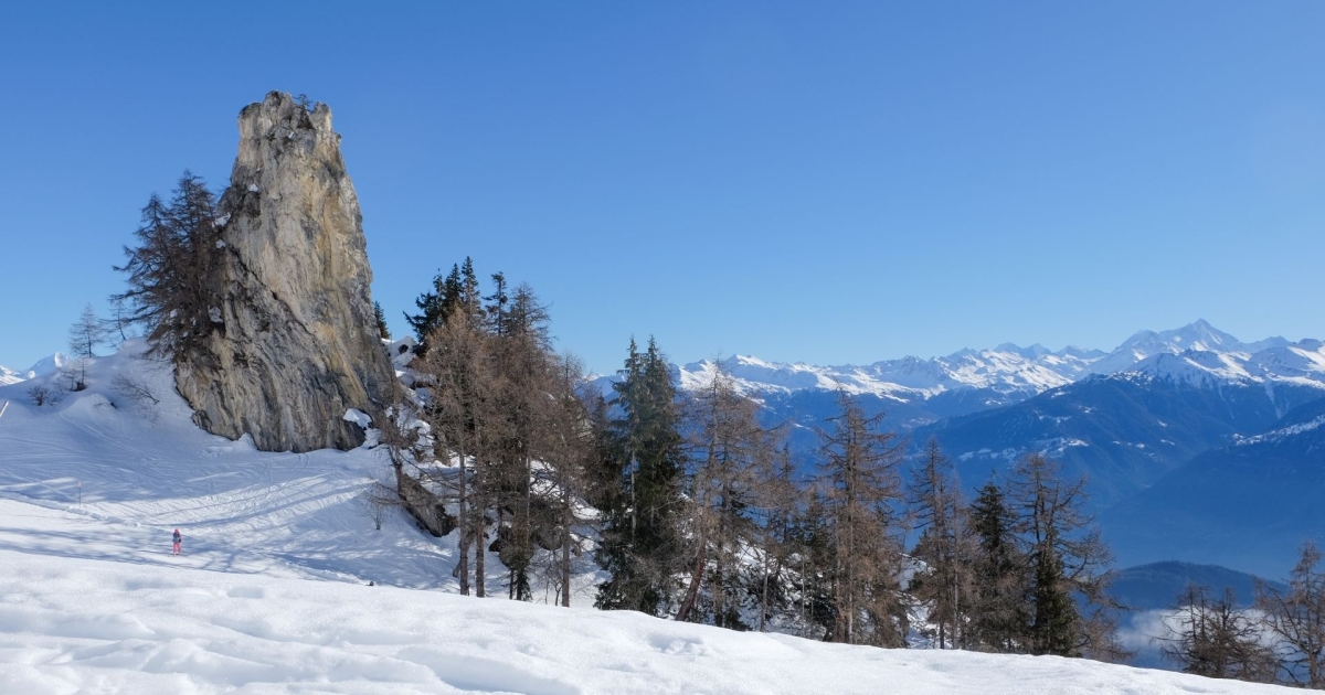 En hiver sur les traces du dahu