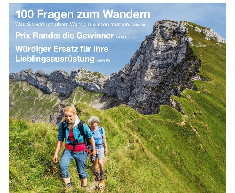 WANDERN.CH 3/2018 Juni/Juli • Schweizer Wanderwege